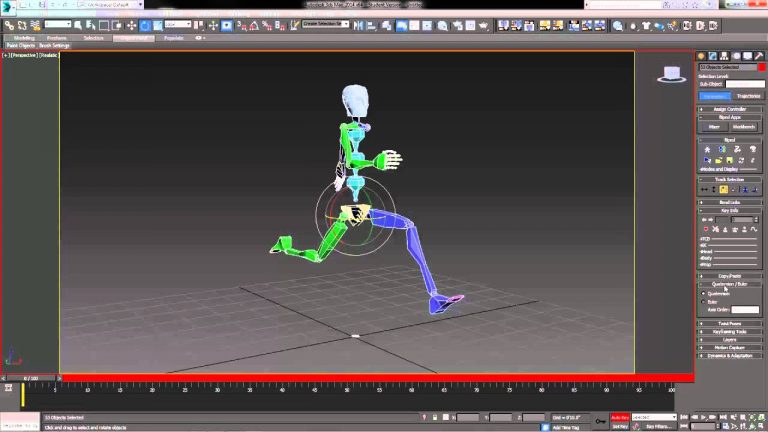 Biped Pose To Pose Animation 3ds Max 3dsmaxtutorial