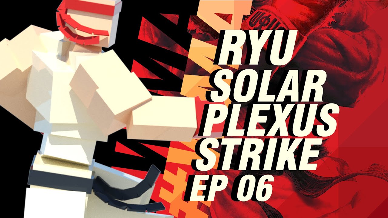 How to Animate a Ryu Solar Plexus Strike From SFV (Combo Series 3/5 ...