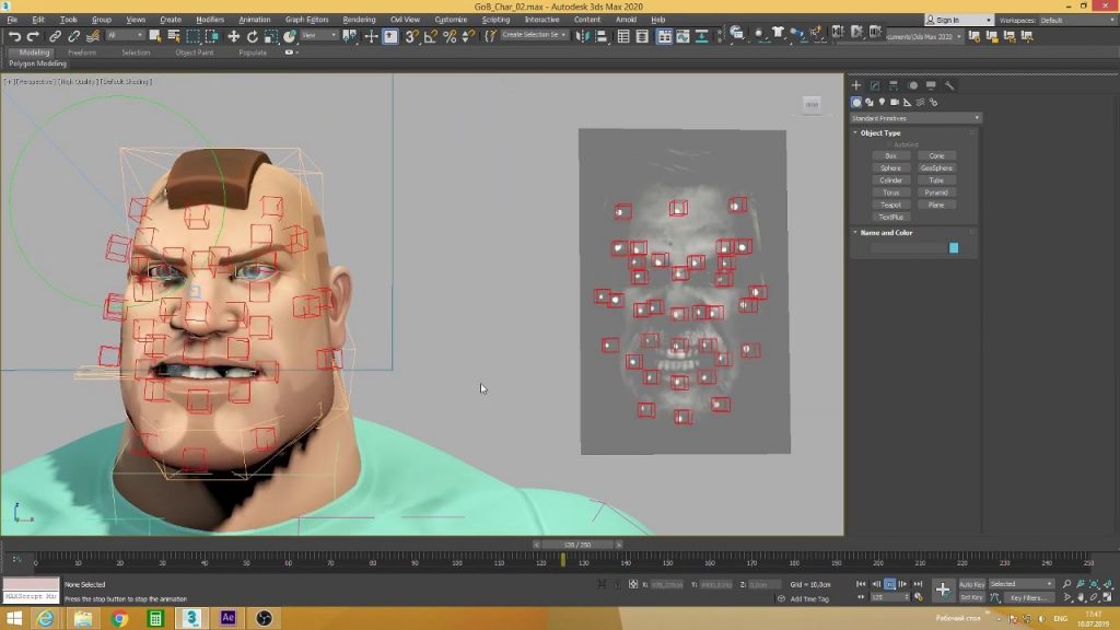 3ds Max PFlow Face Tracking - 3dsMaxTutorial.com