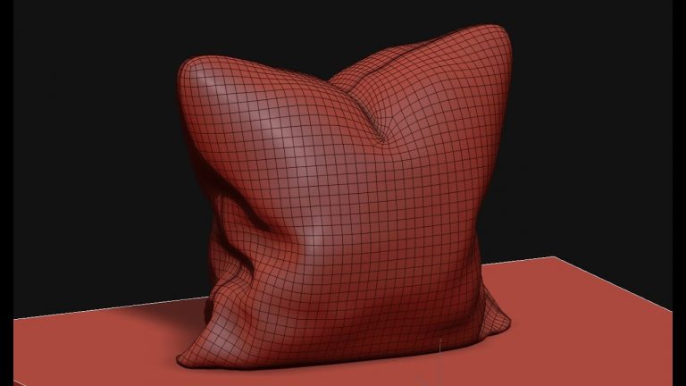3ds Max Tutorial Modeling A Cushion Using Cloth Modifier