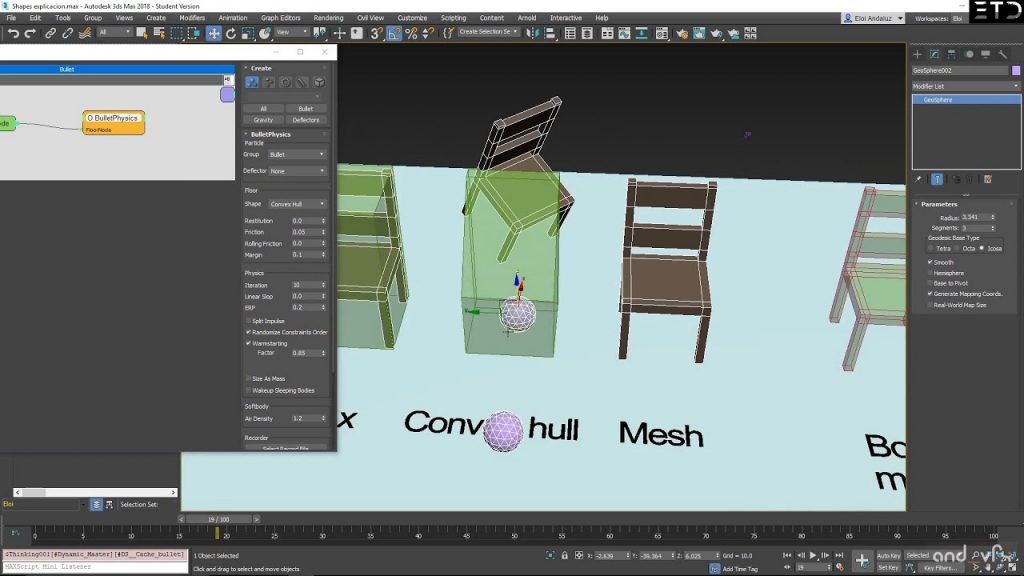 TP: How Bullet physics works. - 3dsMaxTutorial.com