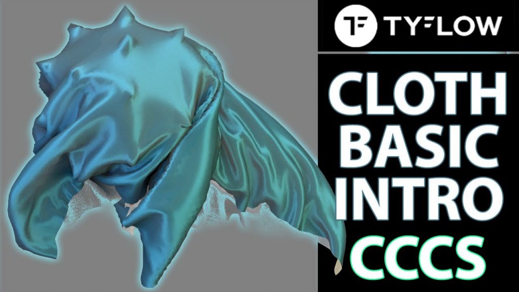 Very basic Cloth setup | tyFlow - 3dsMaxTutorial.com