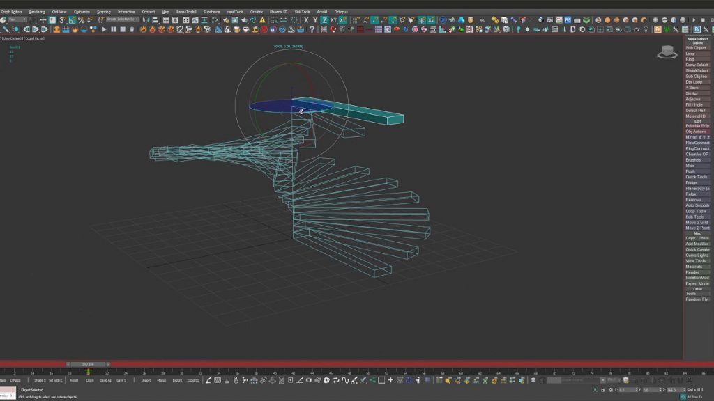 Dark Max 42 - Snapshot tool - 3dsMaxTutorial.com