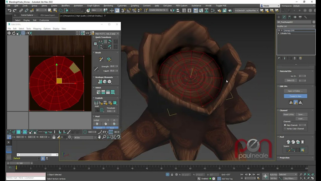 UV/Unwrapping Archives - 3dsMaxTutorial.com